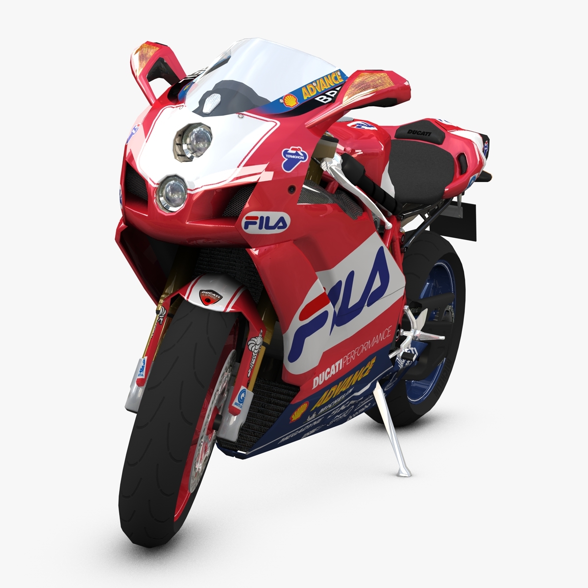 fila bike 3d model