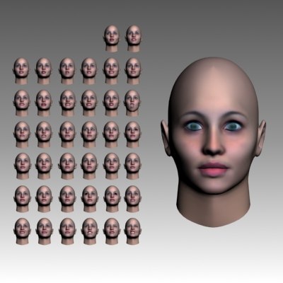 Free Low Poly 3D Face Models | TurboSquid