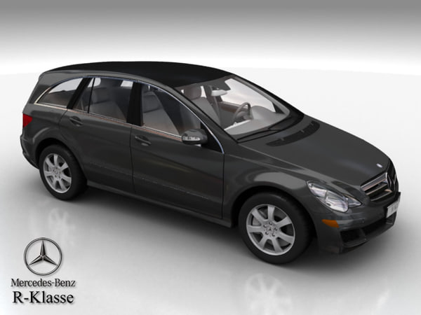 3d mercedes benz r class