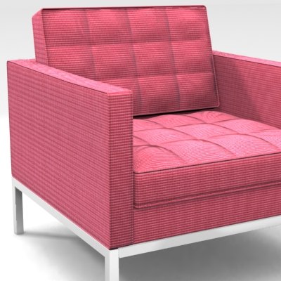 chair classic verner panton 3d model