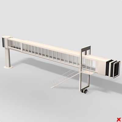 3d airport gate