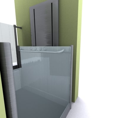 dda lift platform 3d model