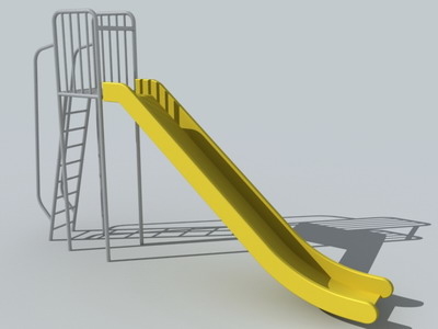 3d model small playground set