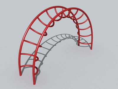 3d model small playground set