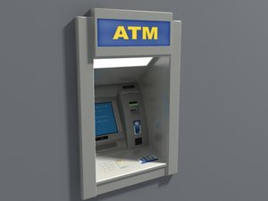 ATM 3D Models for Download | TurboSquid