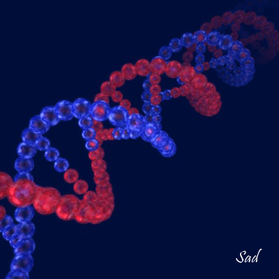dna structure 3d model