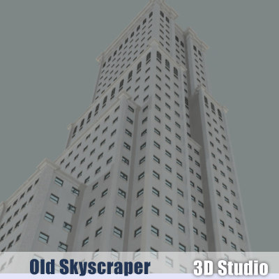 3ds max old era art deco