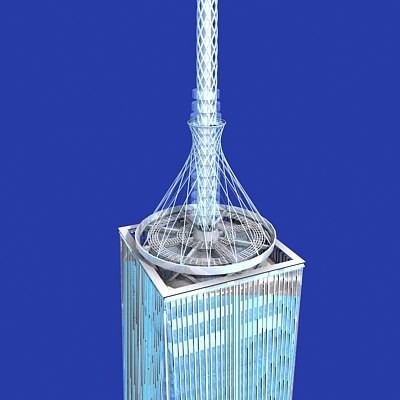 3d freedom tower model