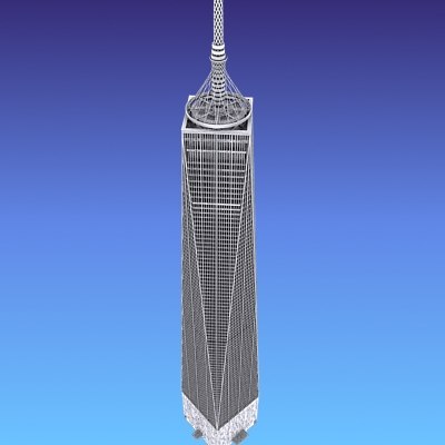 3d freedom tower model
