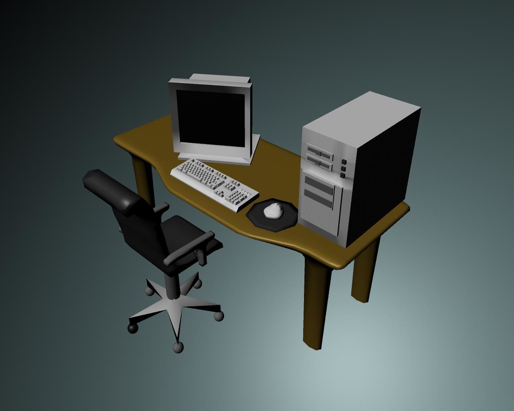 modelo 3d Computadora maya - TurboSquid 301566