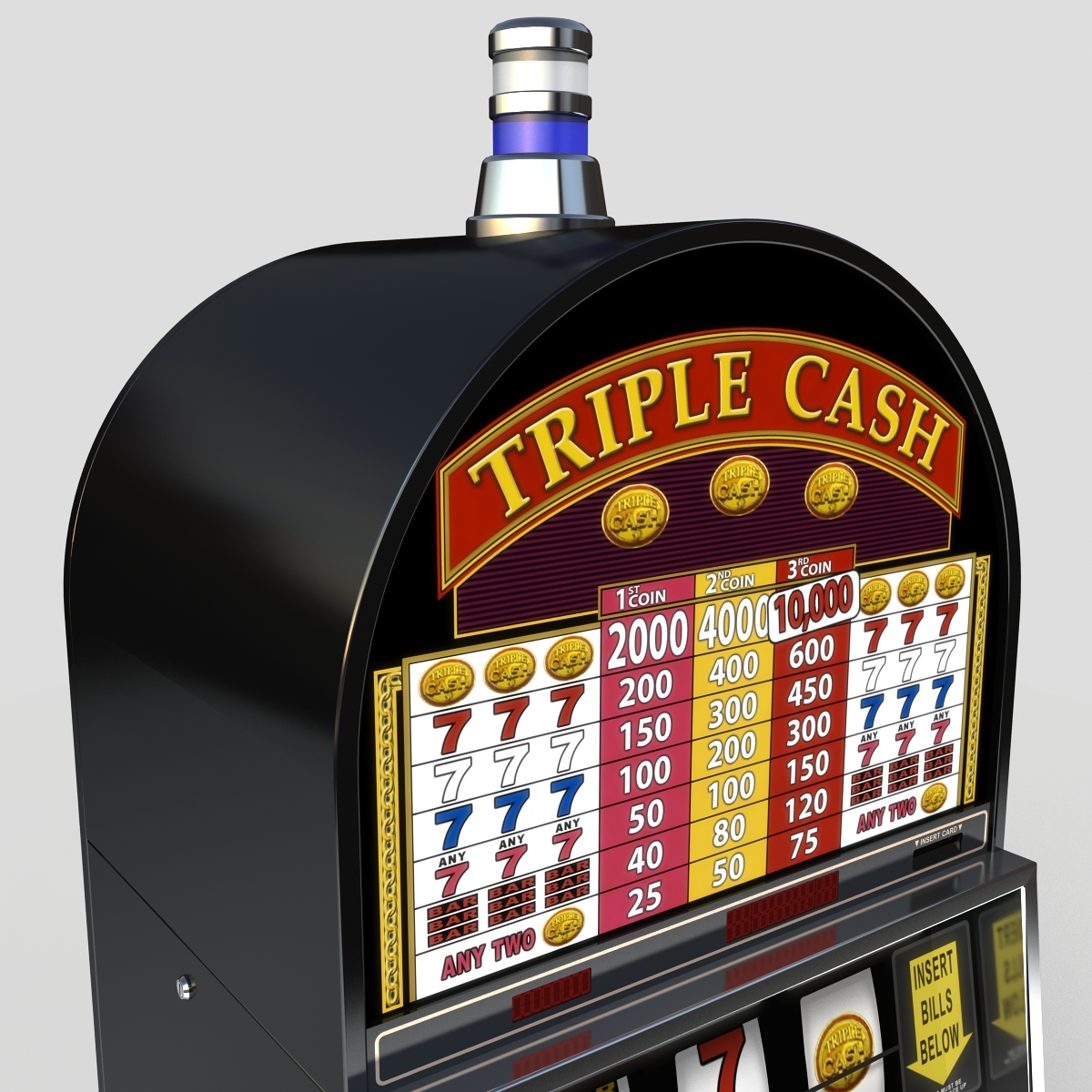 3d model slot machine
