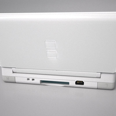 nintendo ds lite 3d model
