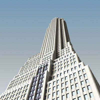 american international building 3d 3ds