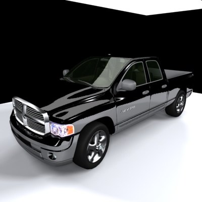 dodge ram 2500 3d model