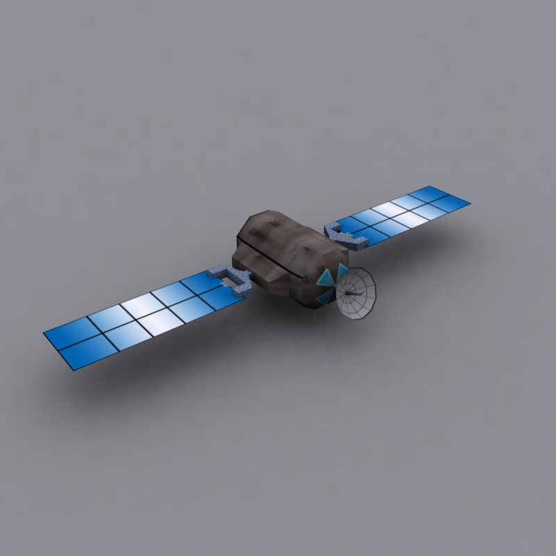 satellite 3d model