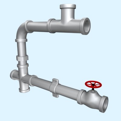maya pipes valve joint