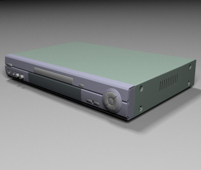 3d model dvd cd player