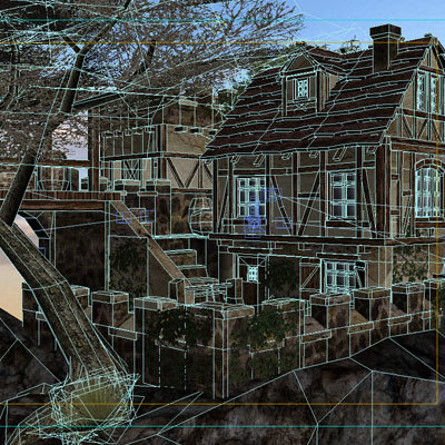 fantasy building 3d max