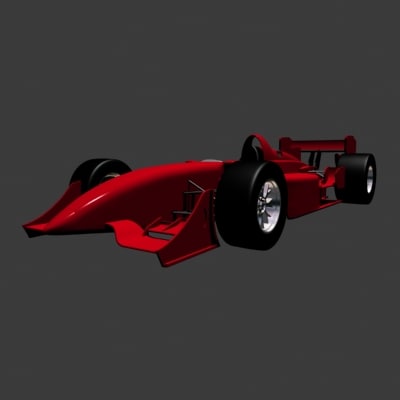 3d indy car model