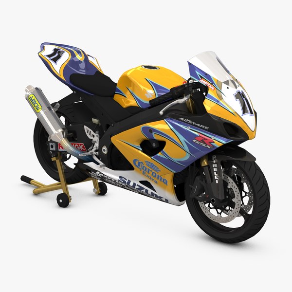sport super bike 3d model