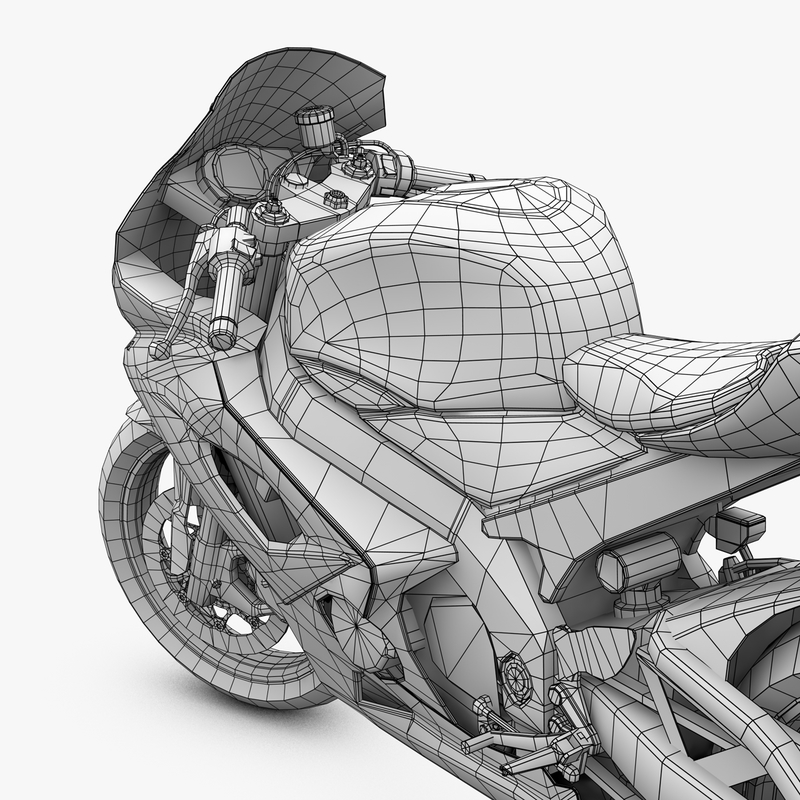 bike body 3d model