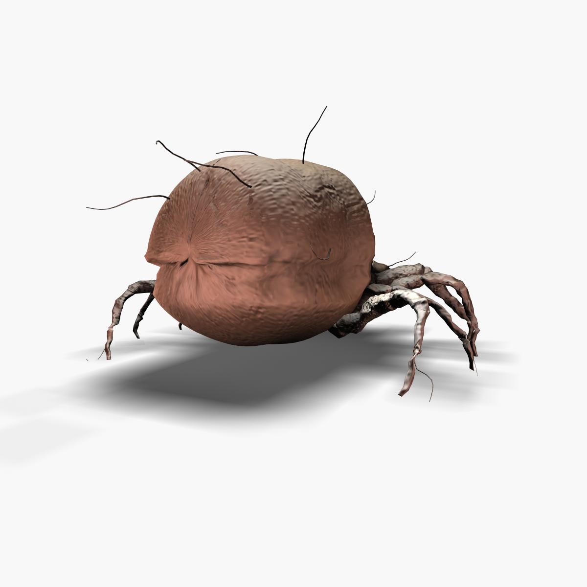 3d model mite monster para