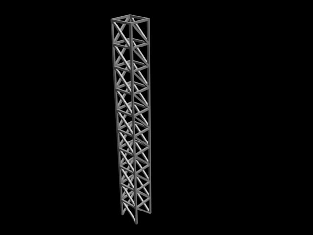 3ds max simple tower
