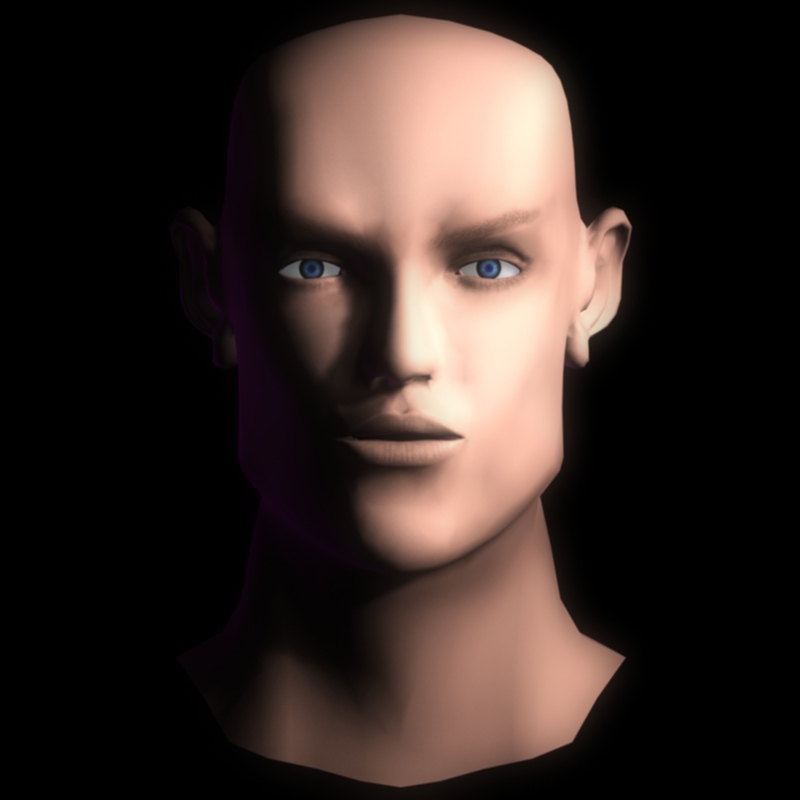 free max model face