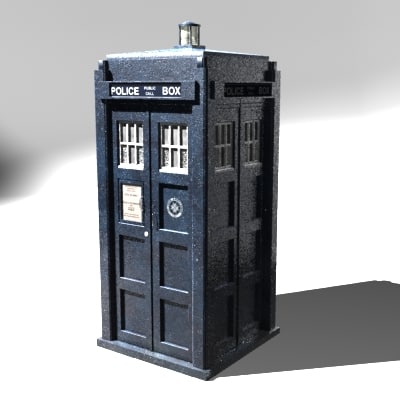 3D Tardis Models | TurboSquid