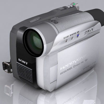 3d camcorder lcd model
