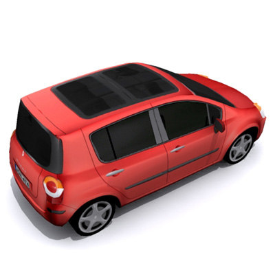3d renault modus