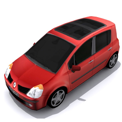 3d renault modus