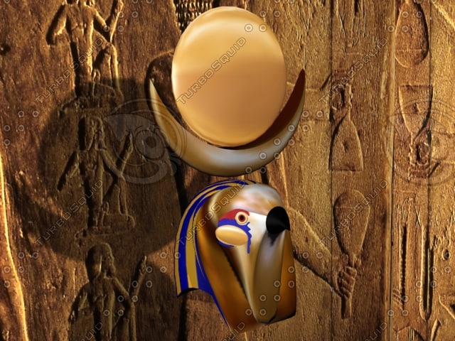 3d god ra model