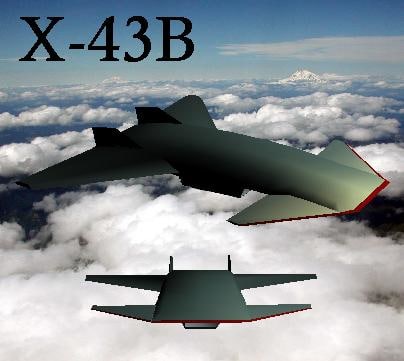 modelo 3d X-43B.gmax - TurboSquid 305452