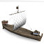 3d medieval ship model