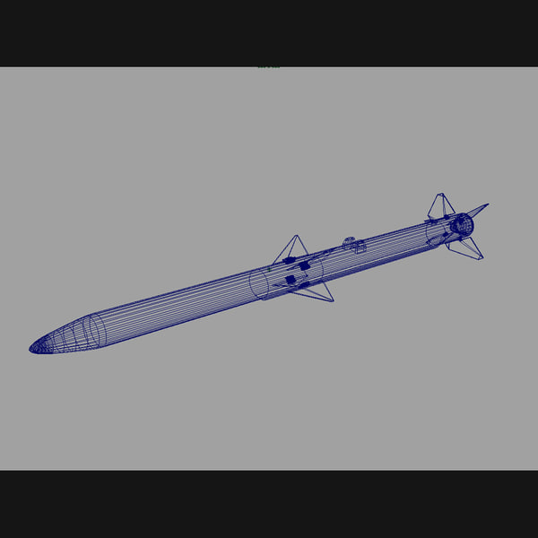 obj aim-120 amraam air missile