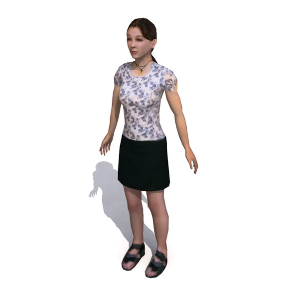human character 3d model
