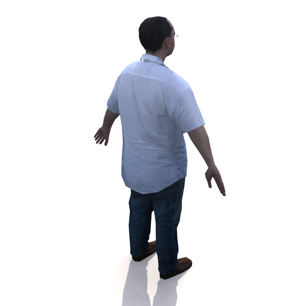 human character 3d model