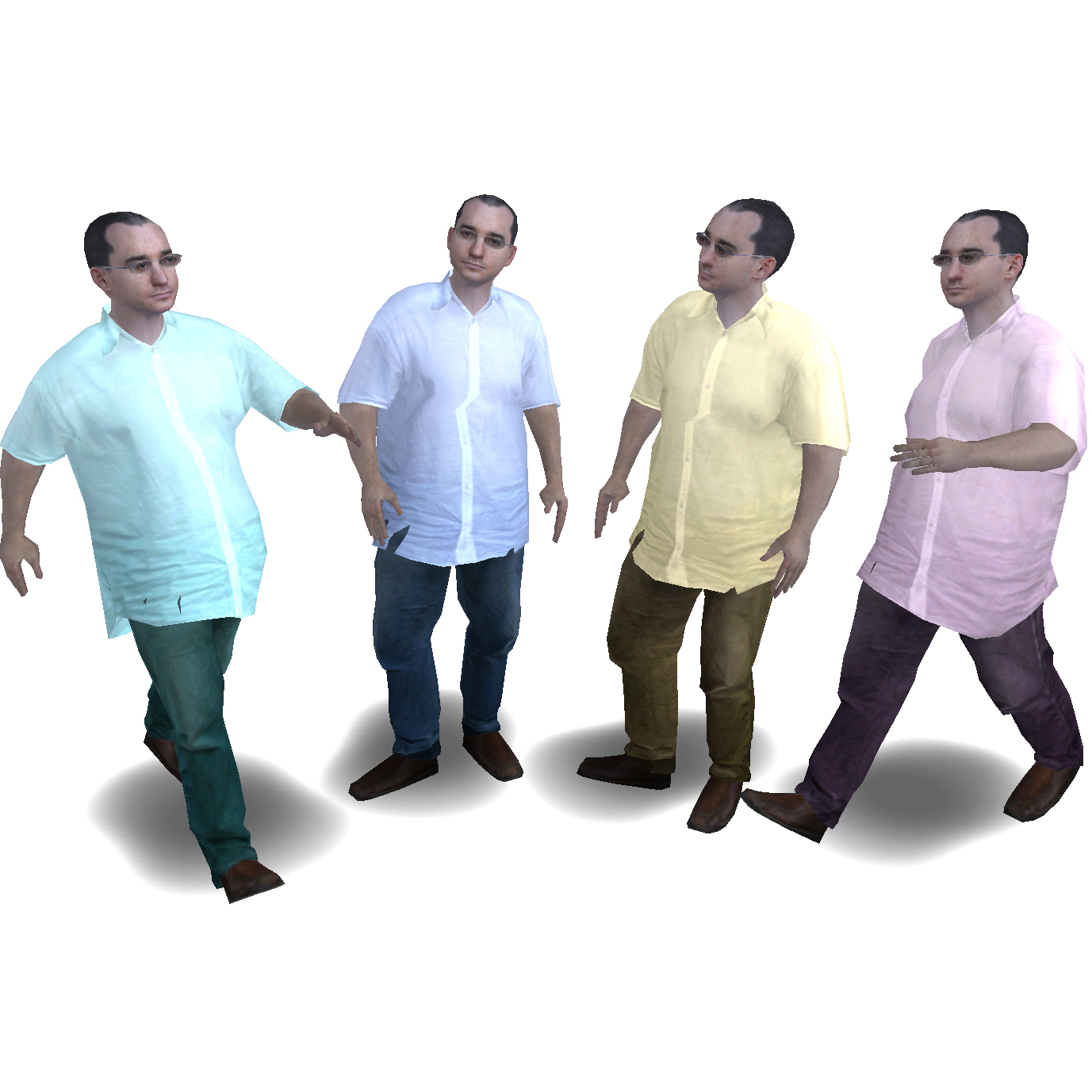 human character 3d model