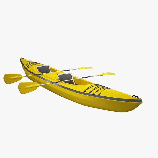 modelo 3d Kayak recreativo II - TurboSquid 307468