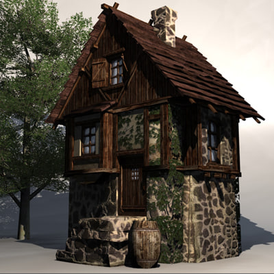 3d max fantasy building