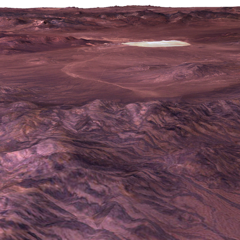 3d area 51 terrain model