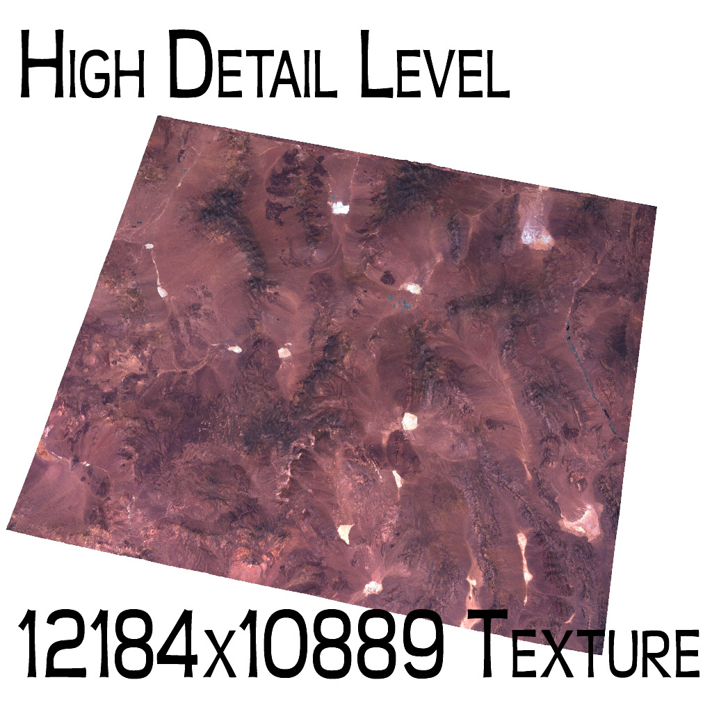 3d area 51 terrain model