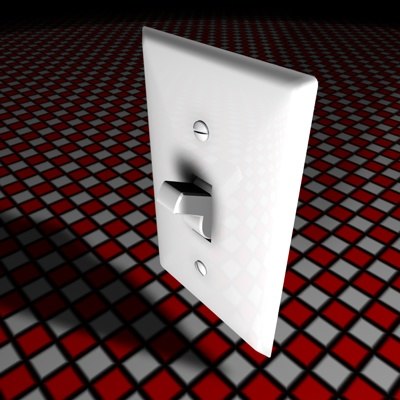 light switch 3d model