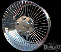 3d wheels spokes rims dd model