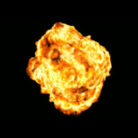 fireball falling star 3d model