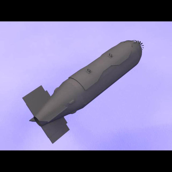 3d bl-755 cluster bomb model