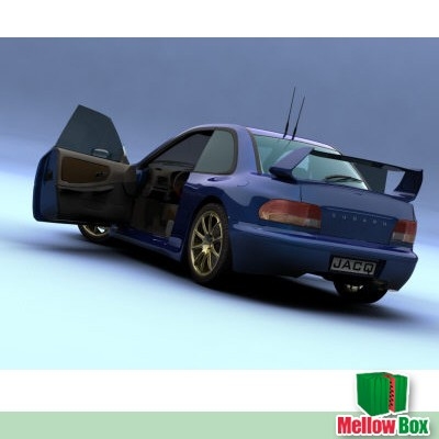 subaru impreza 3d model
