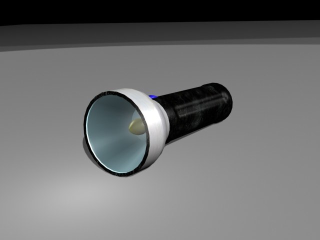 torch 3d model