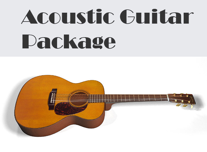 ma acoustic guitar package